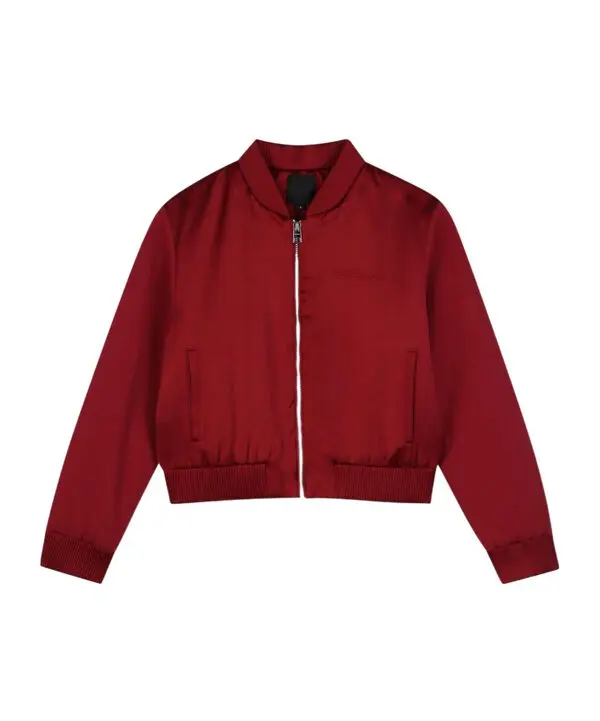 Givenchy Logo Embroidered Zip-up Bomber