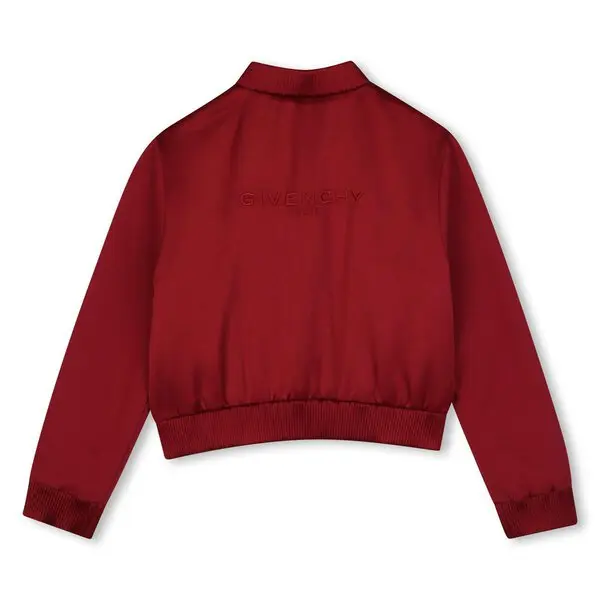 Givenchy Logo Embroidered Zip-up Bomber