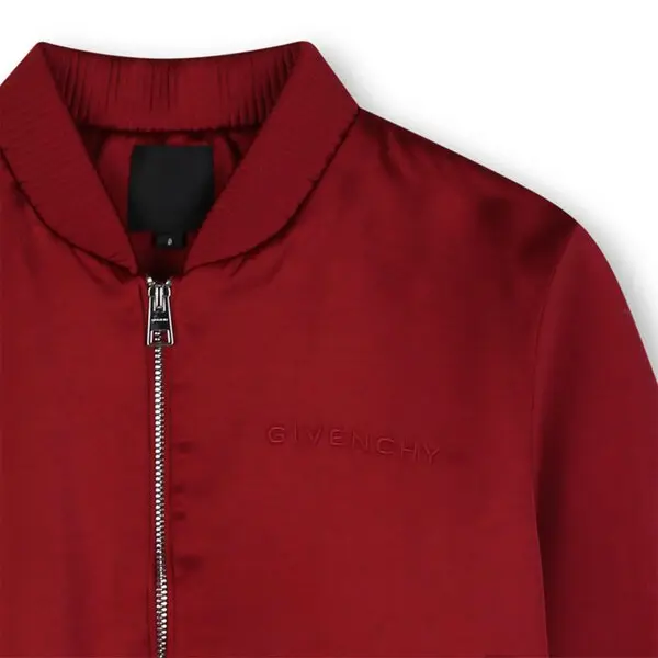 Givenchy Logo Embroidered Zip-up Bomber