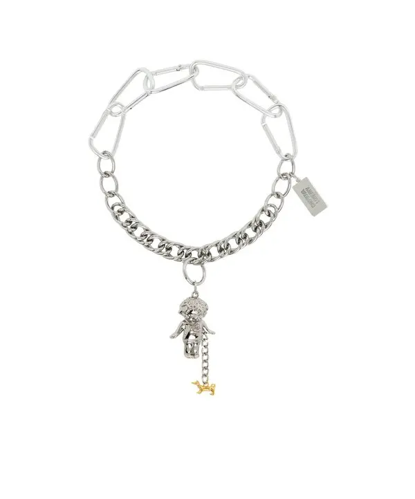 CHOPOVA LOWENA My Pet Carabiner Necklace - Silver