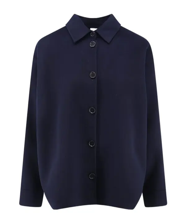 Aspesi Buttoned Wool Coat