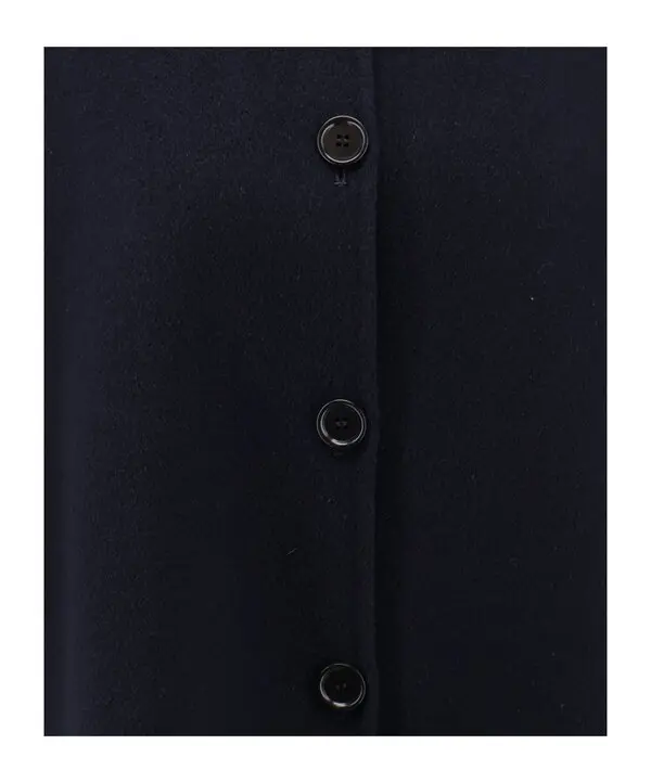 Aspesi Buttoned Wool Coat