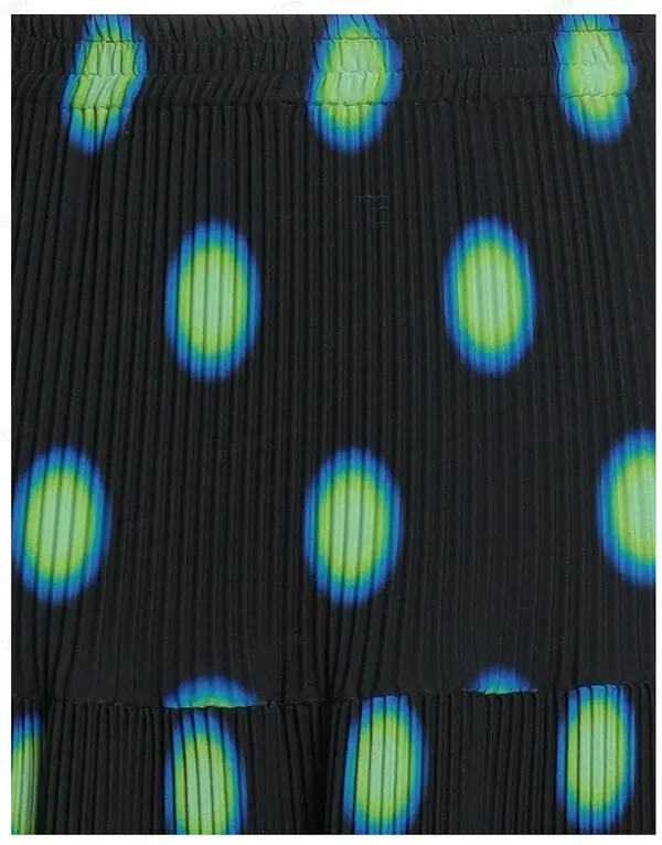 MAISON MARGIELA Polkadot Pleated Midi Skirt