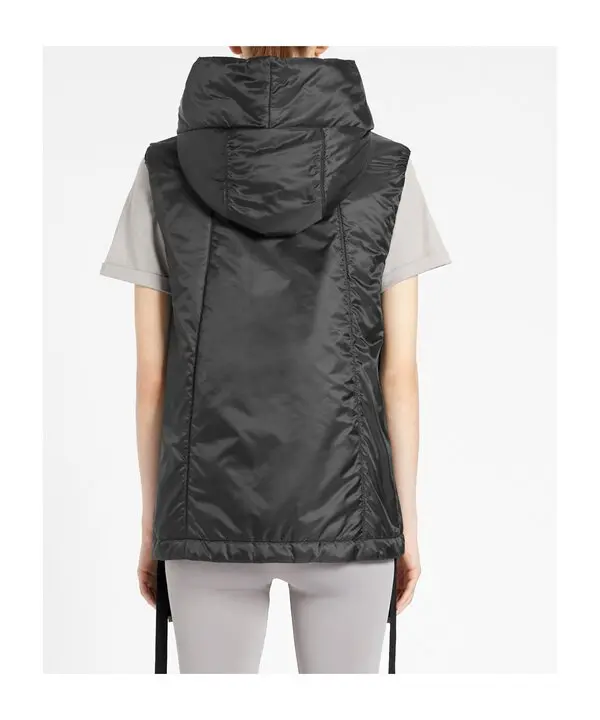 Max Mara Zip-up Drawstring Gilet