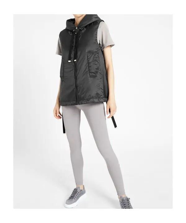 Max Mara Zip-up Drawstring Gilet