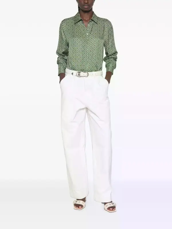 ZANETTI Geometric Print Shirt
