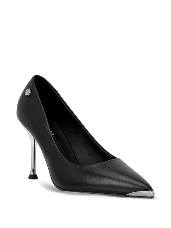Philipp Plein Nappa Decollete Hi-heels Pumps H110 Hexagon