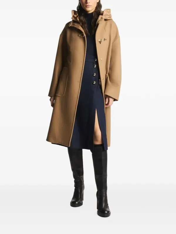 FAY Wool And Cashmere Long Coat