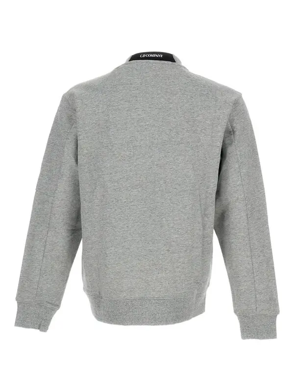 C.P. COMPANY Logo Cotton Crewneck Sweatshirt