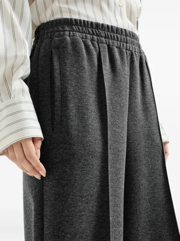 Brunello Cucinelli Cotton And Cashmere Trousers