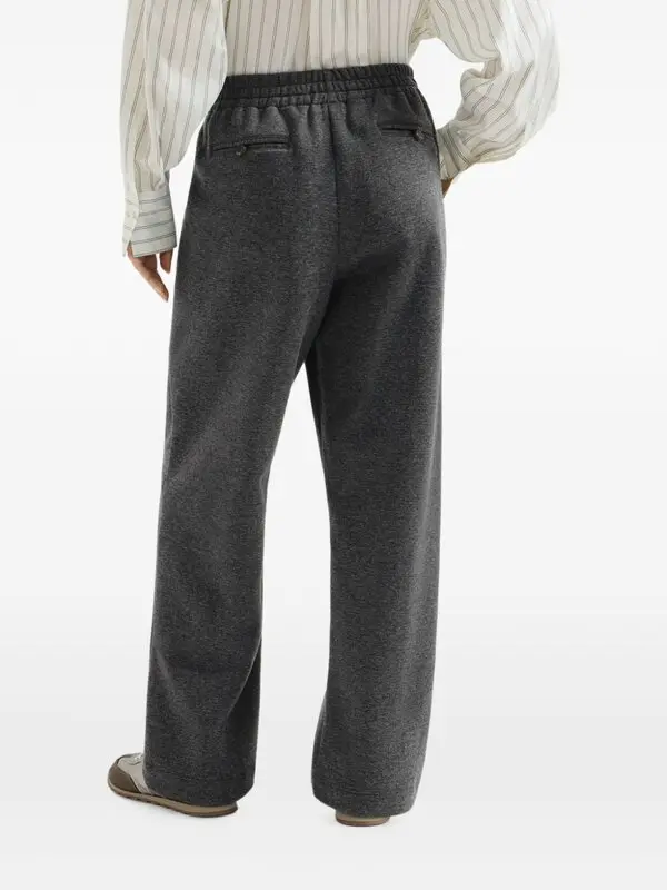 Brunello Cucinelli Cotton And Cashmere Trousers