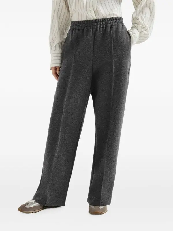 Brunello Cucinelli Cotton And Cashmere Trousers