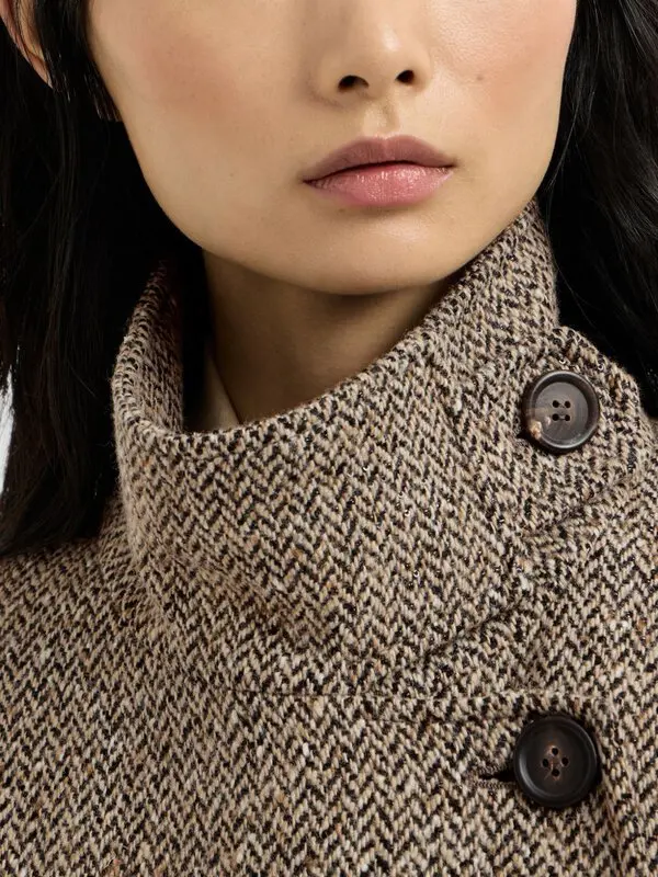Brunello Cucinelli Wool Long Coat