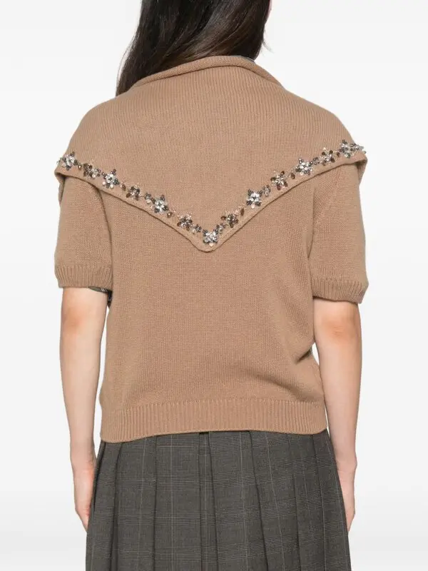 Prada Cashmere Crewneck Sweater - Multicolor