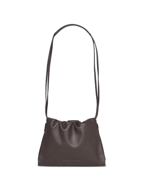 Brunello Cucinelli Leather Shoulder Bag