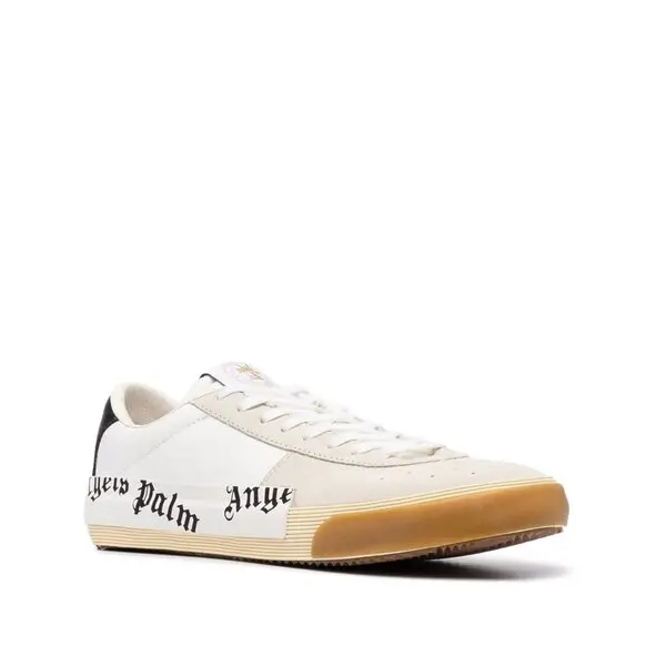 Palm Angels Leather Logo Sneakers