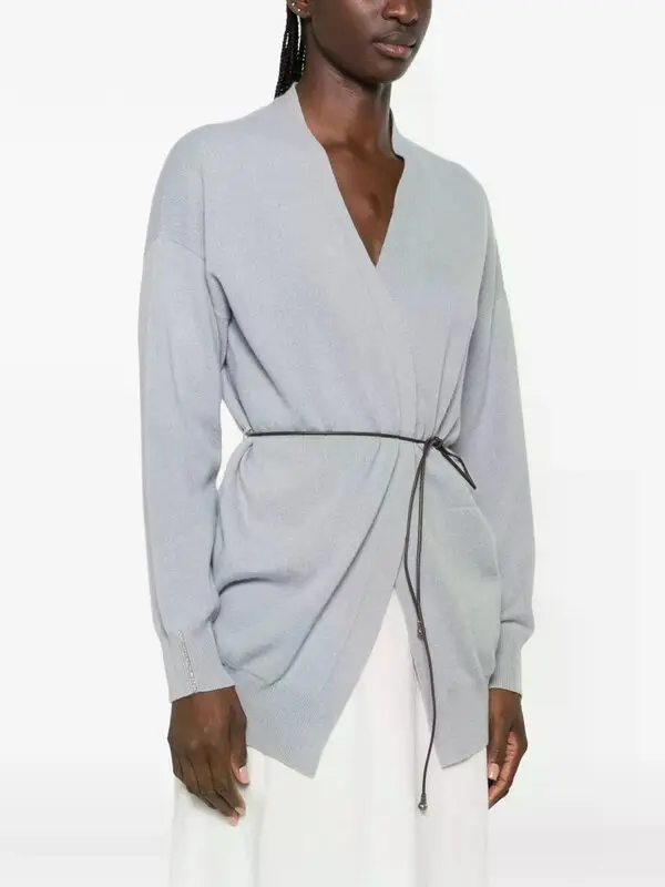 Peserico Belted Cardigan