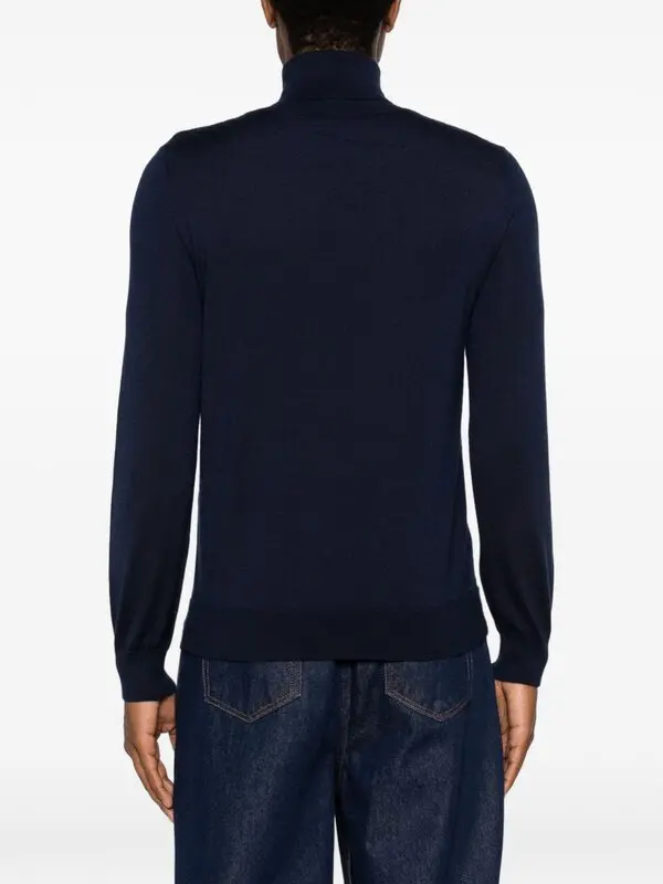 Brioni Cashmere And Silk Turtle-neck Sweater