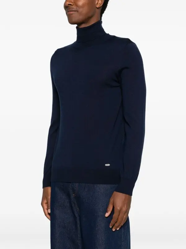 Brioni Cashmere And Silk Turtle-neck Sweater