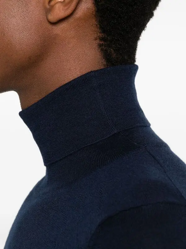 Brioni Cashmere And Silk Turtle-neck Sweater