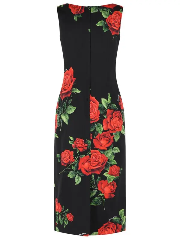 Dolce & Gabbana Rose' Silk Dress