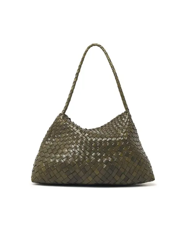 Dragon Diffusion Santa Maria' Khaki Leather Bag