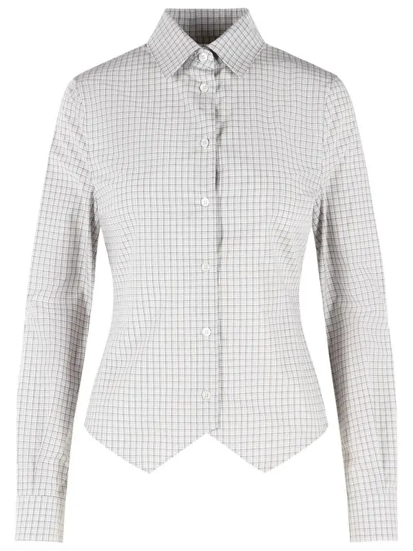 MAISON MARGIELA Beige Cotton Shirt - Cream