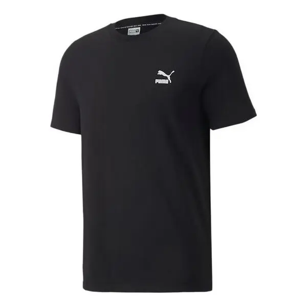 PUMA Classics Small Logo Tee - Black