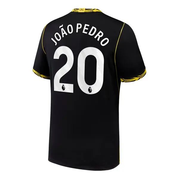Nike X João Pedro Chelsea 2026 27 Stadium Away Dri-fit Jersey - Black