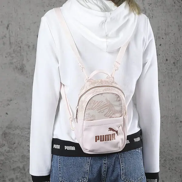 PUMA Core Up Mini Backpack 'beige Pink - Beige/pink