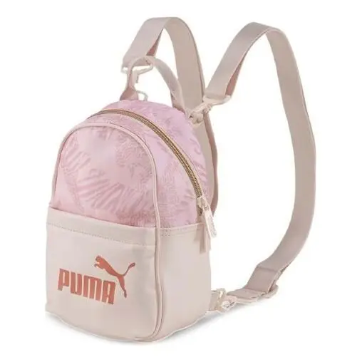 PUMA Core Up Mini Backpack - Beige/pink
