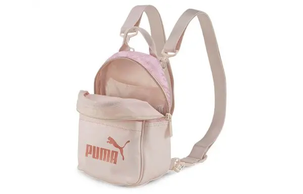 PUMA Core Up Mini Backpack - Beige/pink