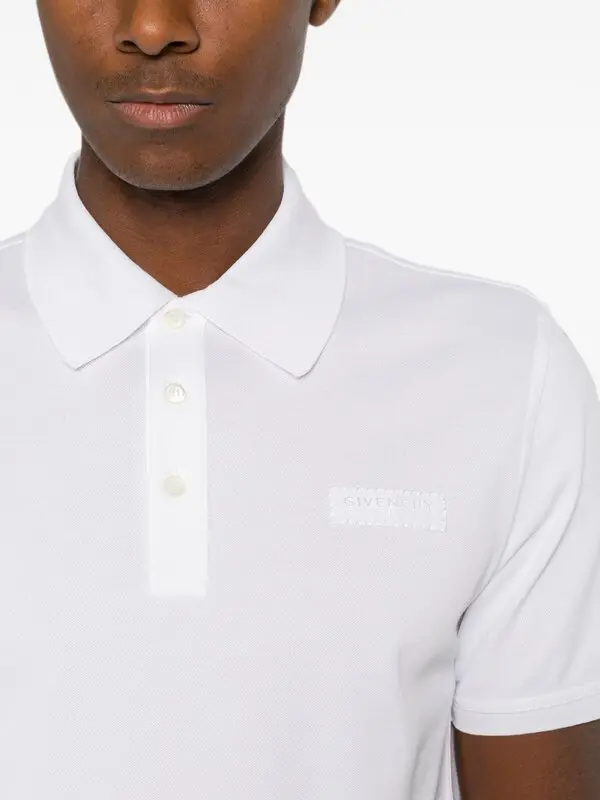 Givenchy Logo Cotton Polo Shirt