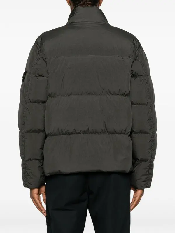 Stone Island Padded Nylon Short Down Jacket - Multicolor