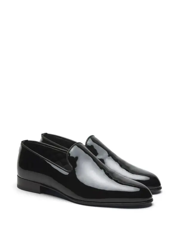 Brioni Essential Patent Leather Loafers