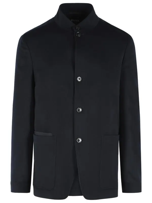 Zegna Oasi' Dark Cashmere Blazer