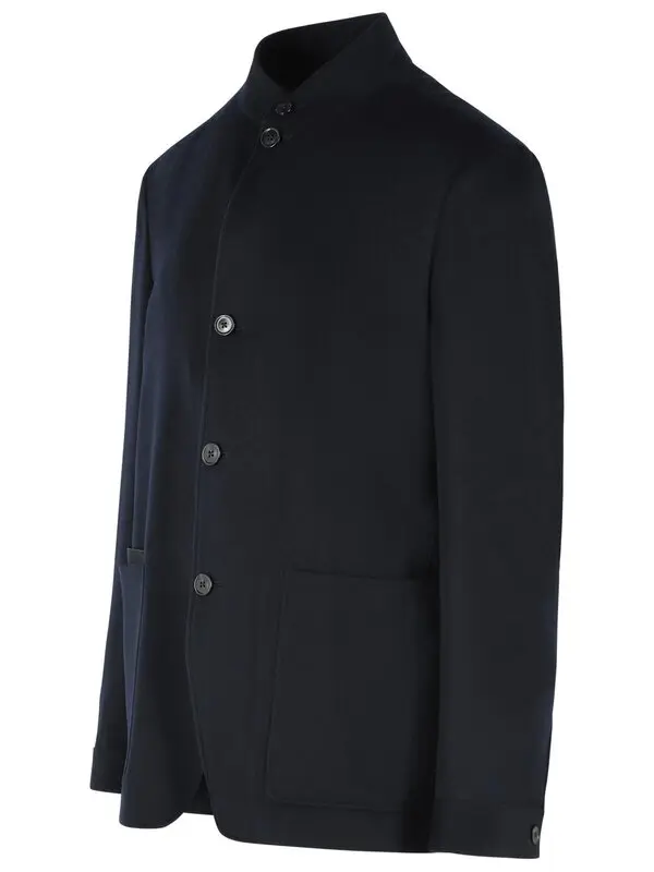 Zegna Oasi' Dark Cashmere Blazer