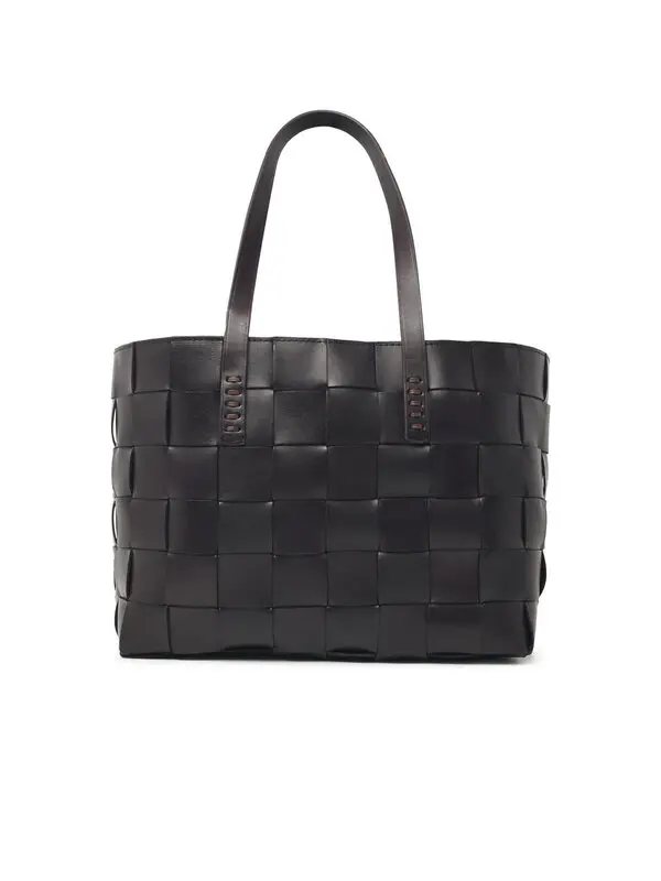Dragon Diffusion Japan Tote' Dark Leather Bag