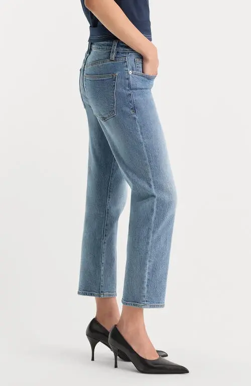 Good American Vintage Slim Straight Ankle Jeans