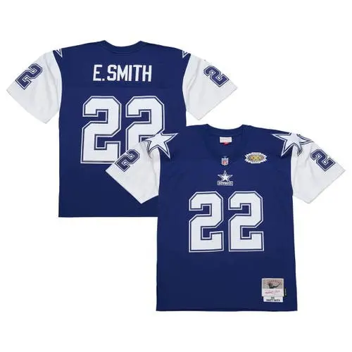 Mitchell & Ness Emmitt Smith Dallas Cowboys 1995 Legacy Replica Jersey - Navy