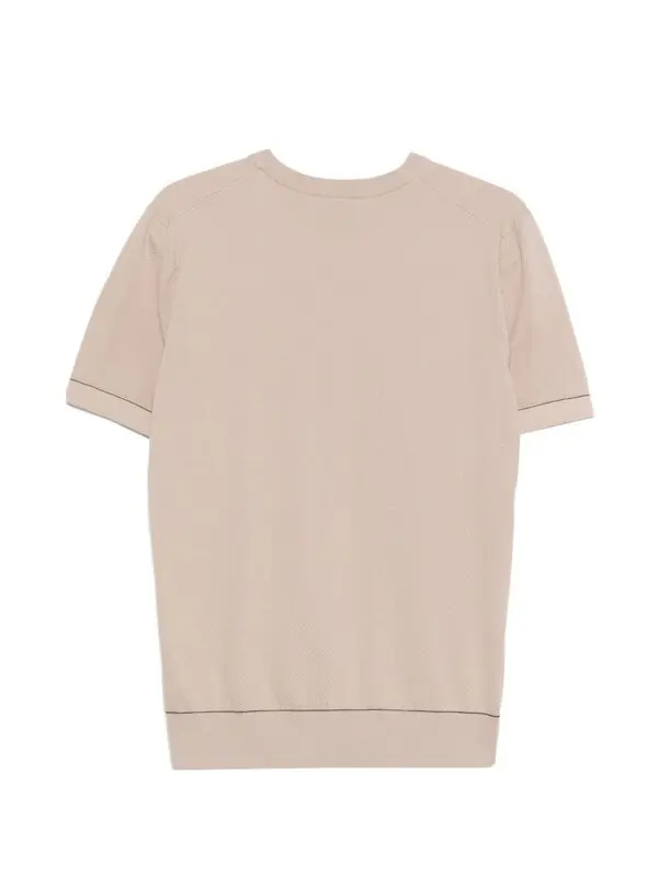 Brioni Piquet Cotton T-shirt