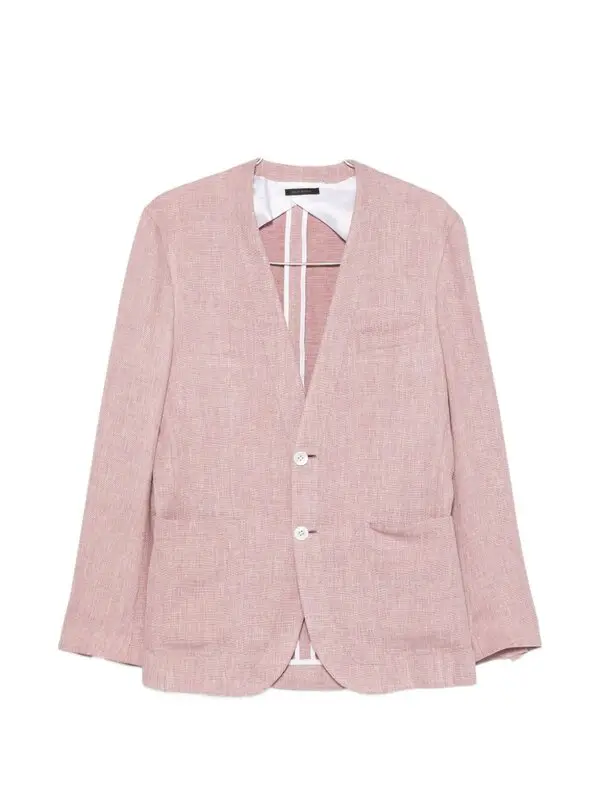 Brioni Linen And Silk Blend Jardigan