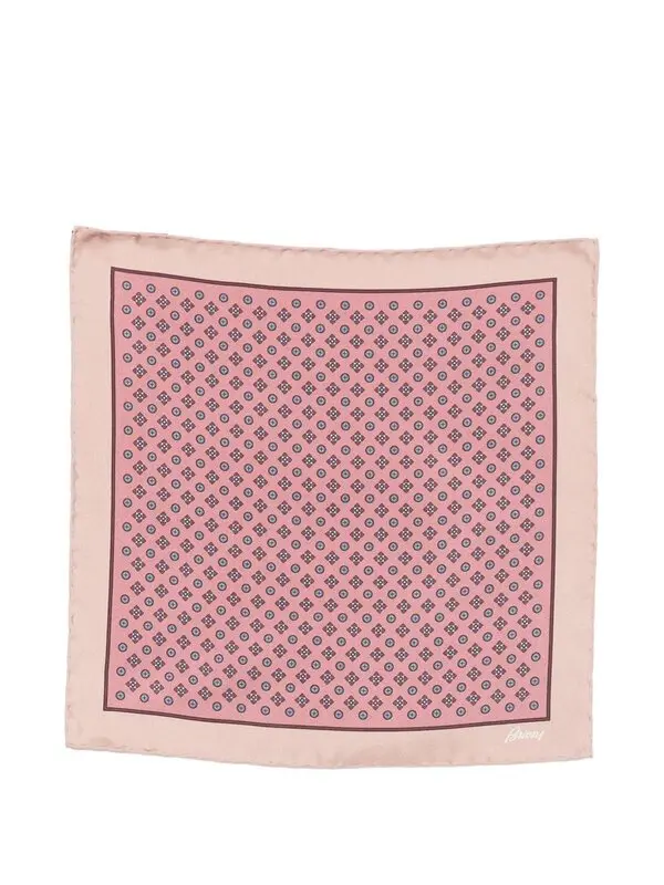 Brioni Silk Pocket Square