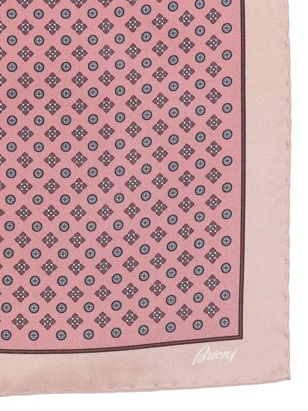 Brioni Silk Pocket Square