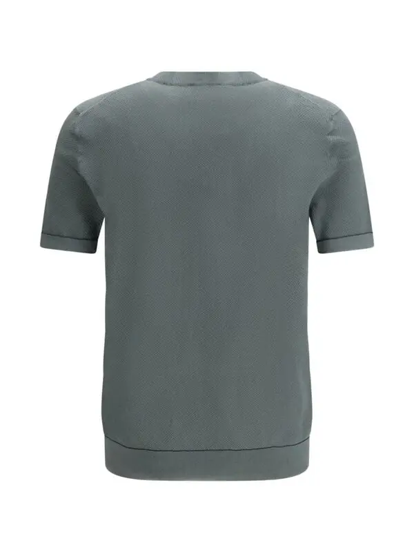 Brioni Piquet Cotton T-shirt