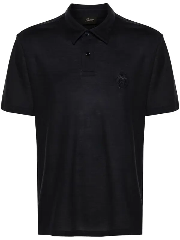 Brioni Wool Polo Shirt