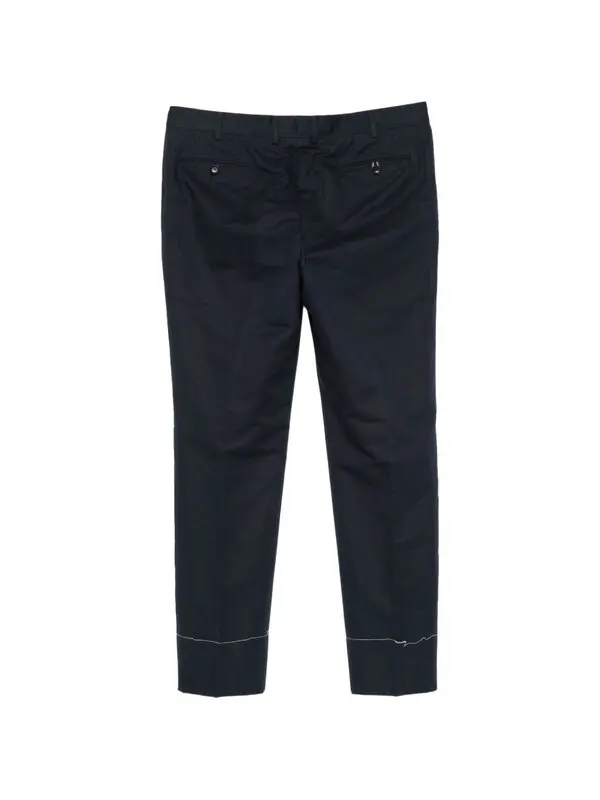 Brioni Pienza Linen And Cotton Trousers
