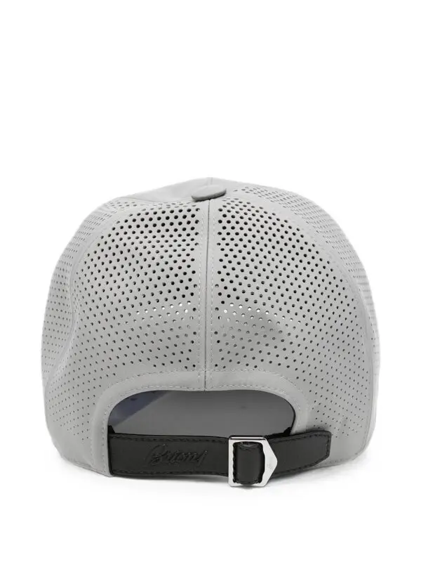 Brioni Embroidered Logo Baseball Cap