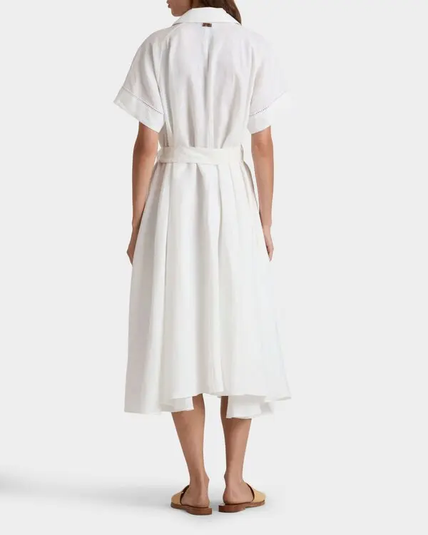 Vilebrequin Long Linen Shirt Dress
