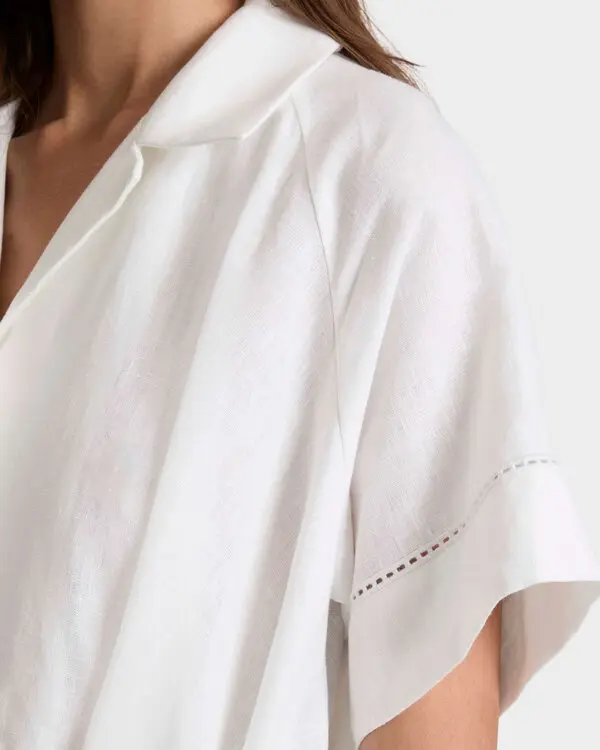 Vilebrequin Long Linen Shirt Dress